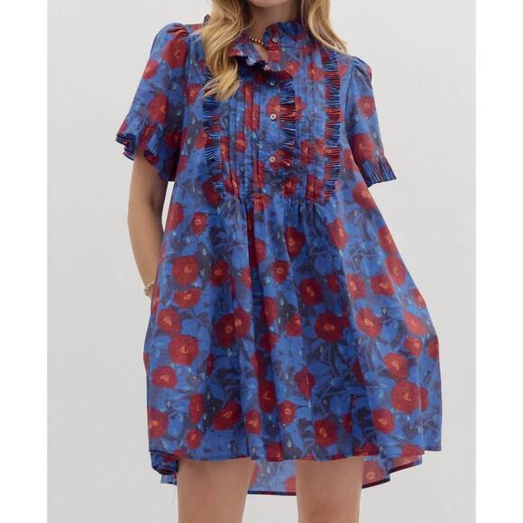 entro | Dresses | New Entro Sadie Dress In Multi | Poshmark